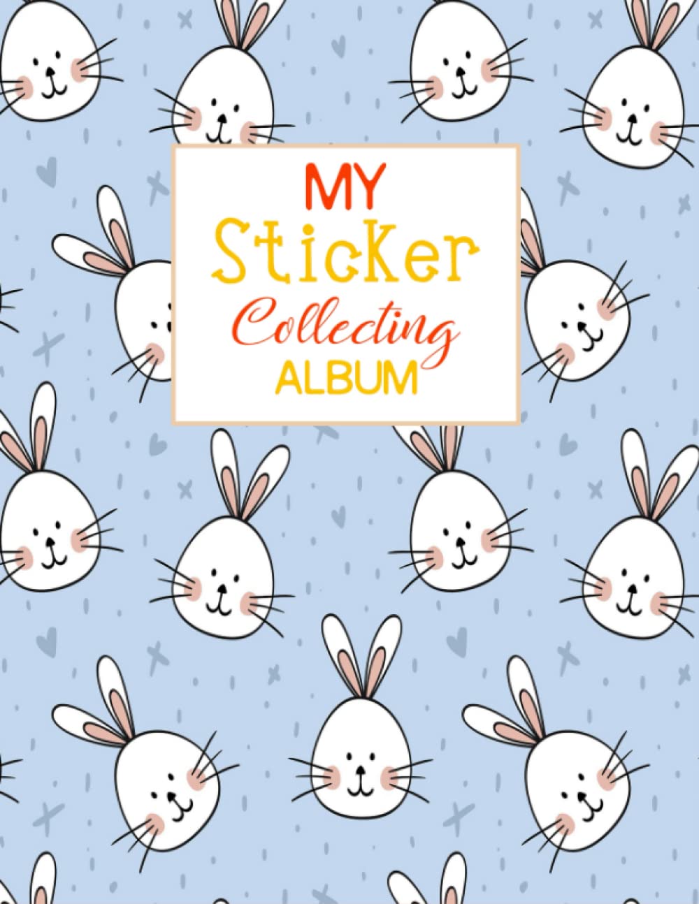 Amazon.com: My Sticker Collecting Album: Blank Sticker Book Album 110 ...