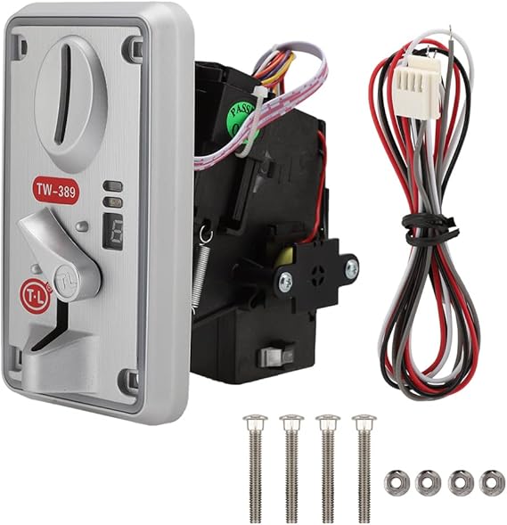 Coin Acceptor, CPU Multi Coins Acceptor Selector with LED Indicator ...