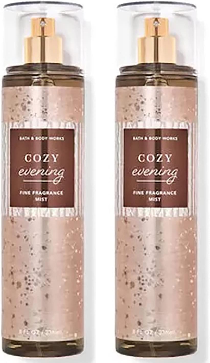 Amazon.com : Bath & Body Works Cozy Evening Fine Fragrance Body Mist ...