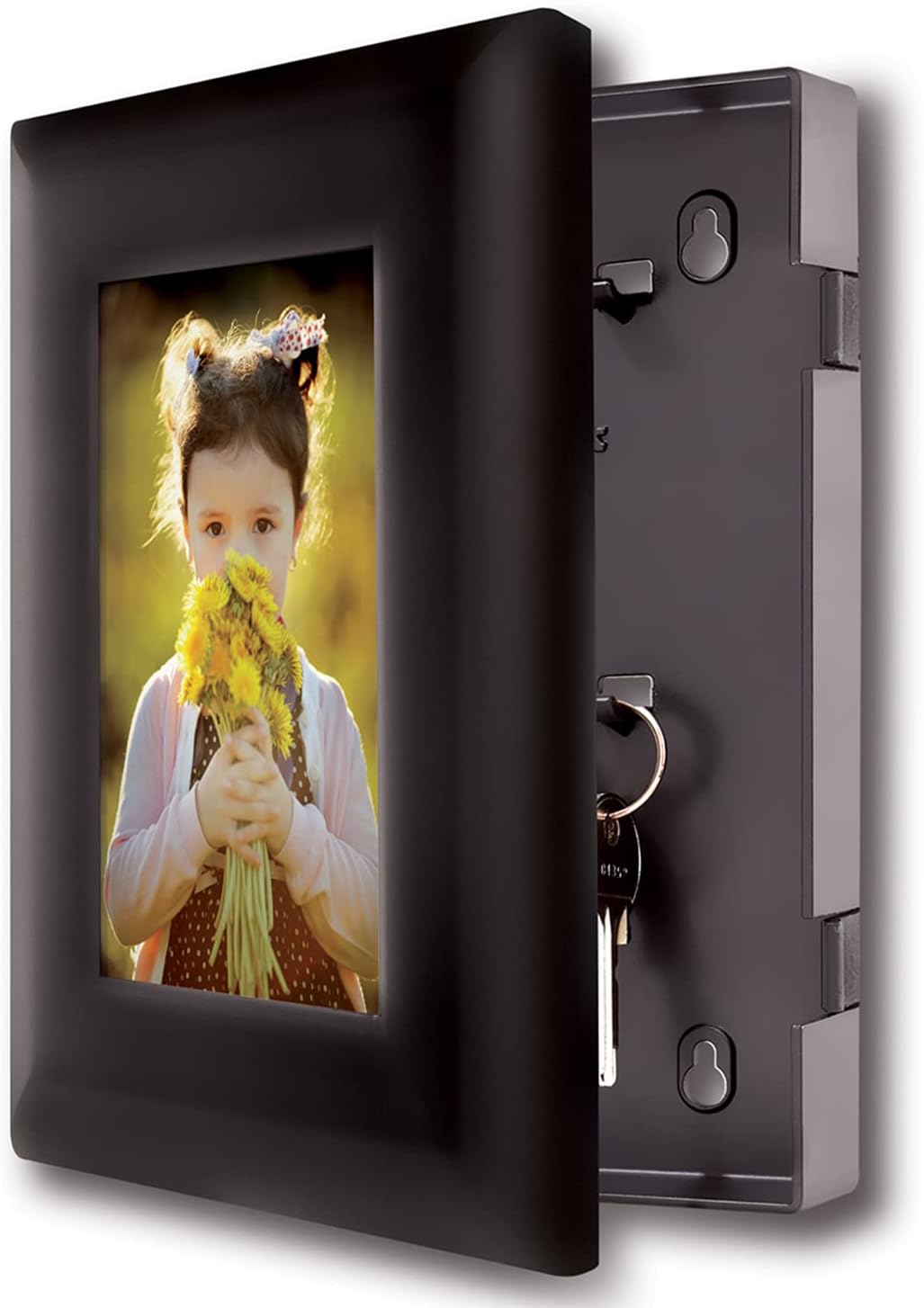 MASTER LOCK Hidden Safe [Picture Frame] [5 Key Hooks] 5451EURD - Hide ...
