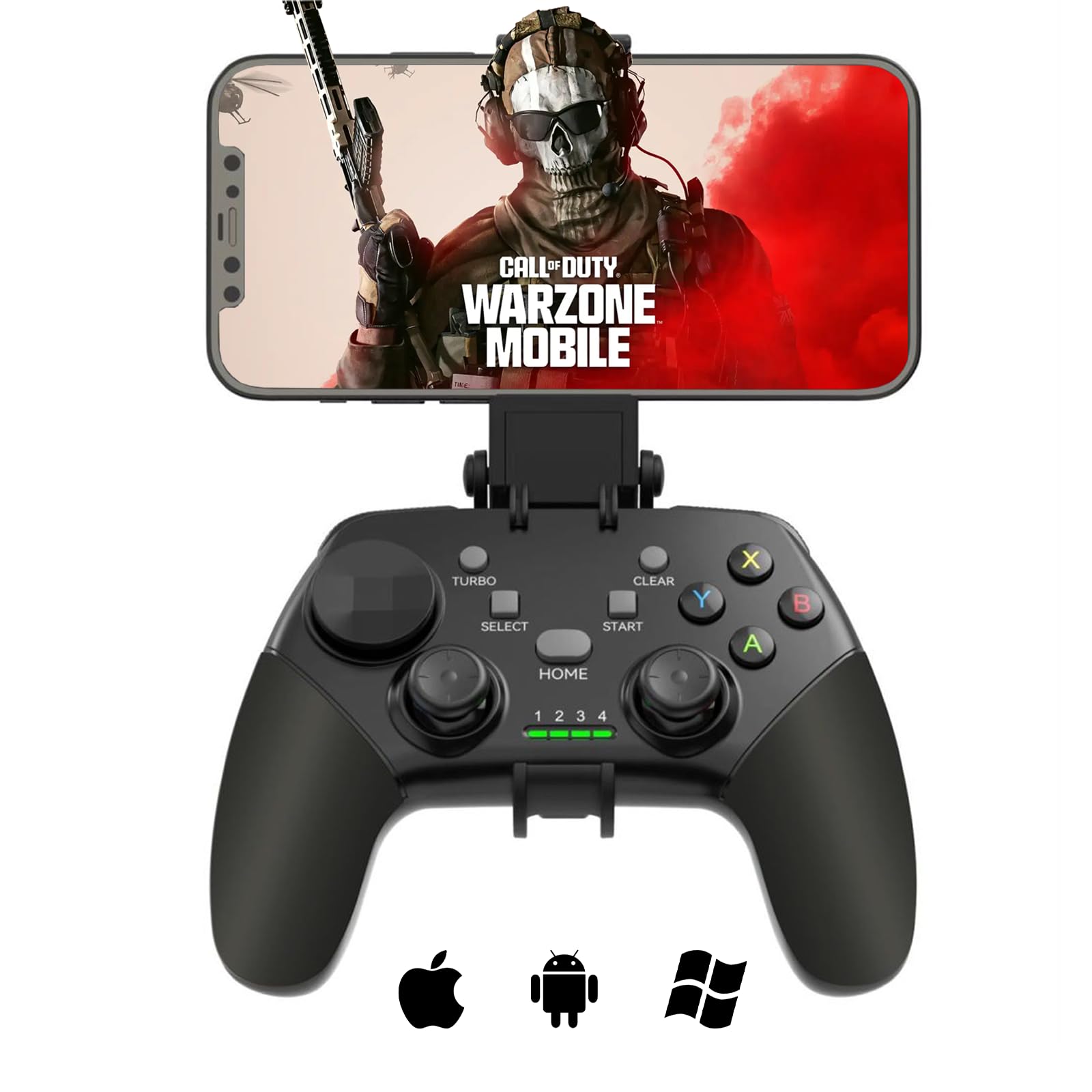 arVin Wireless Phone Gaming Controller for iPhone/Android/Switch/PC ...