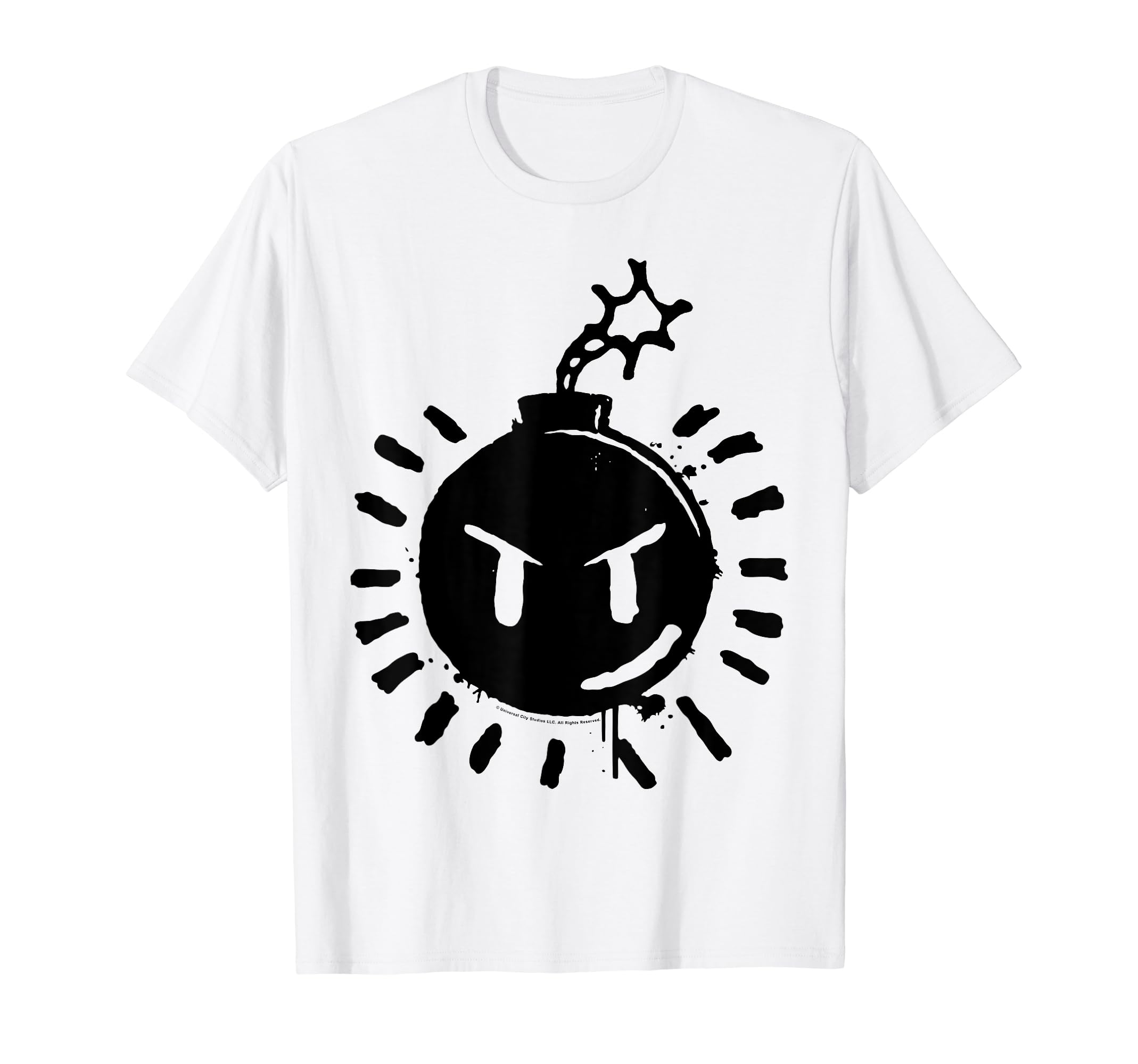 Snapklik.com : Scott Pilgrim Vs The World Sex Bob Omb Bomb Logo T-Shirt