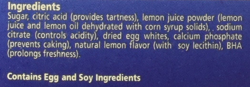 Whiskey Sour Mix Powder