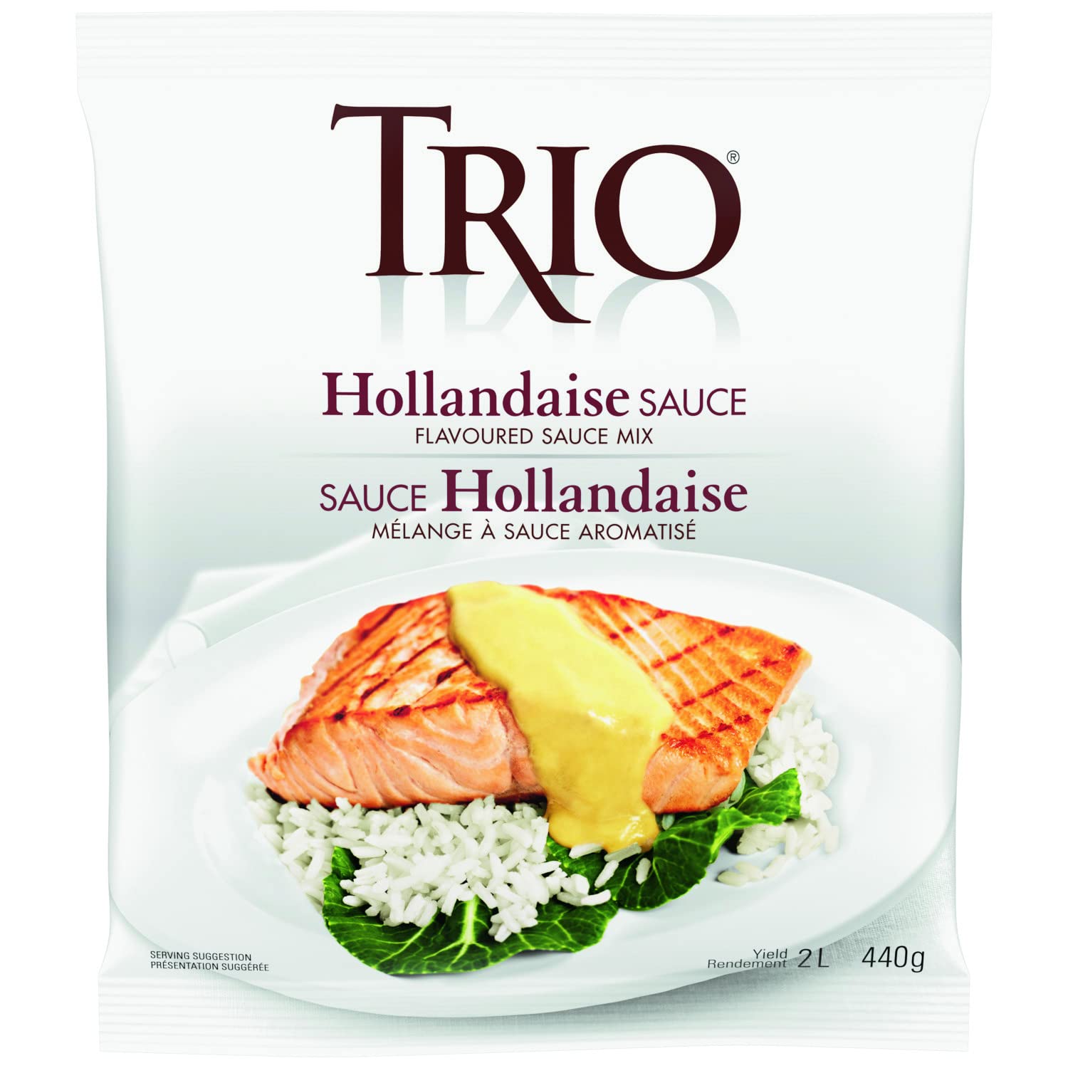TRIO Hollandaise Sauce, Easy 3 Step Preparation, Instant Sauce Mix ...