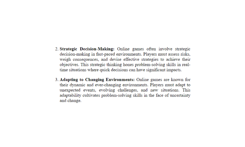 Online Gaming and Enhanced Problem-Solving Skills - App on Amazon Appstore