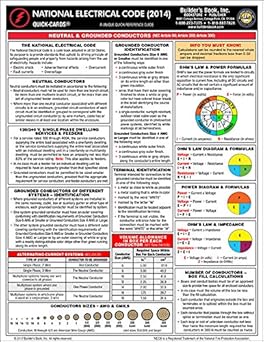 Amazon.com: 2014 National Electrical Code Quick-Card: 9781622700936 ...