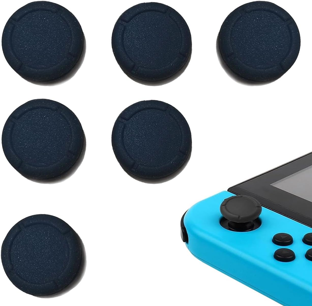 6 Pcs Replacement Joystick Covers for Nintendo Switch OLED, Thumb ...