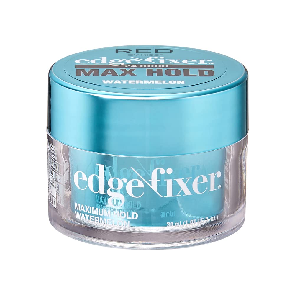 Amazon.com : Red by Kiss Edge Fixer 24 Hour Maximum Hold Edge Wax No ...