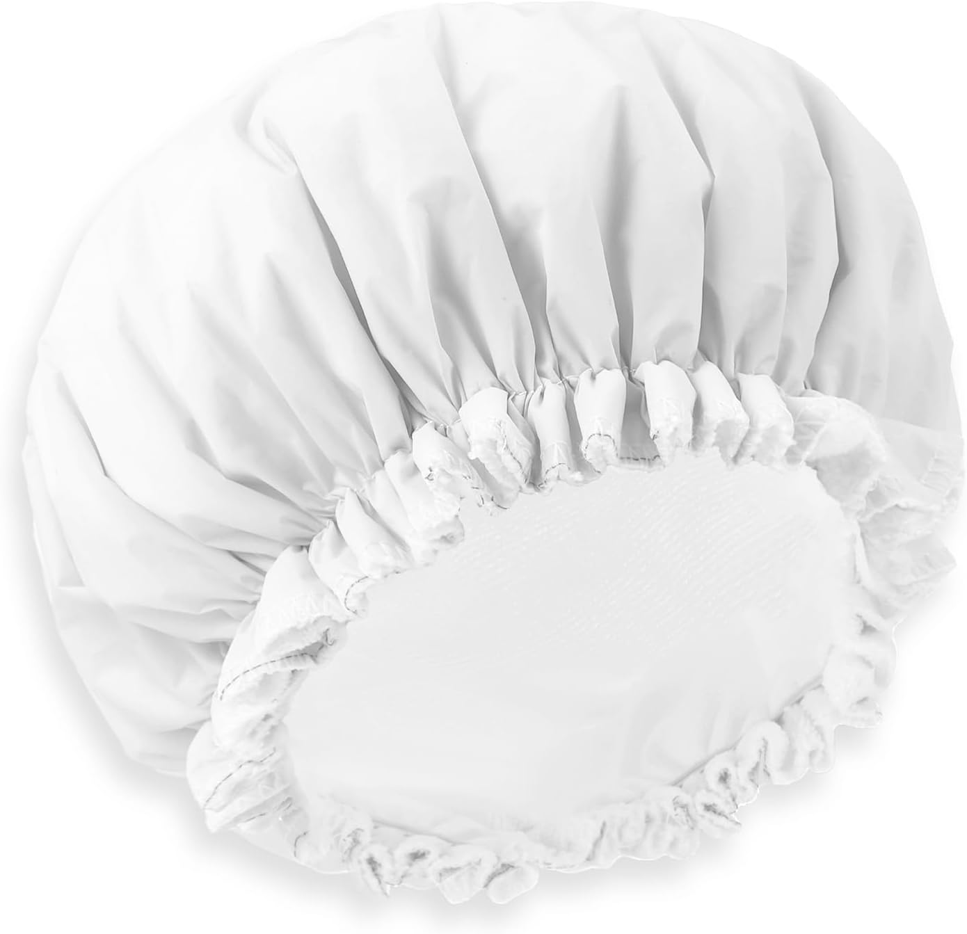 Amazon.com : JIYIN Reusable Shower Caps for Women, Terry Cloth Lined ...