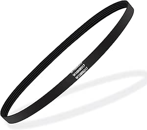 W10808317 Washer Drive Motor Belt Compatible with Whirlpool Maytag ...