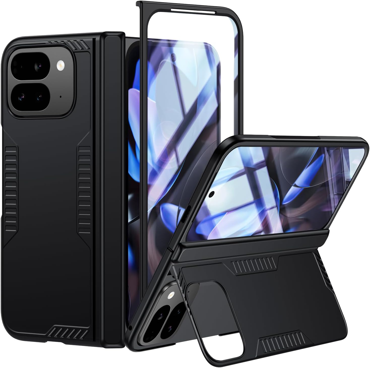 Amazon.com: Kaiiecal for Google Pixel-9-Pro Fold Case: Slim Hinge Stand ...