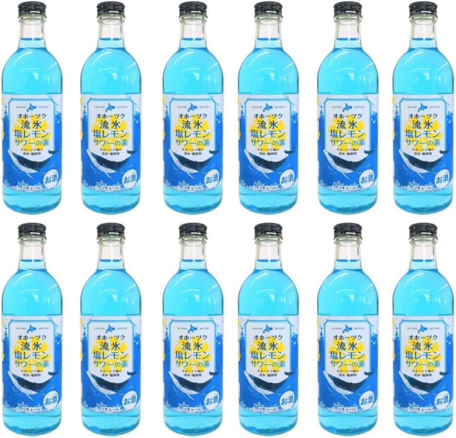 Amazon.co.jp: Okhotsk Drift Ice Salt Lemon Sawa, Normal 16.9 fl oz (500 ...