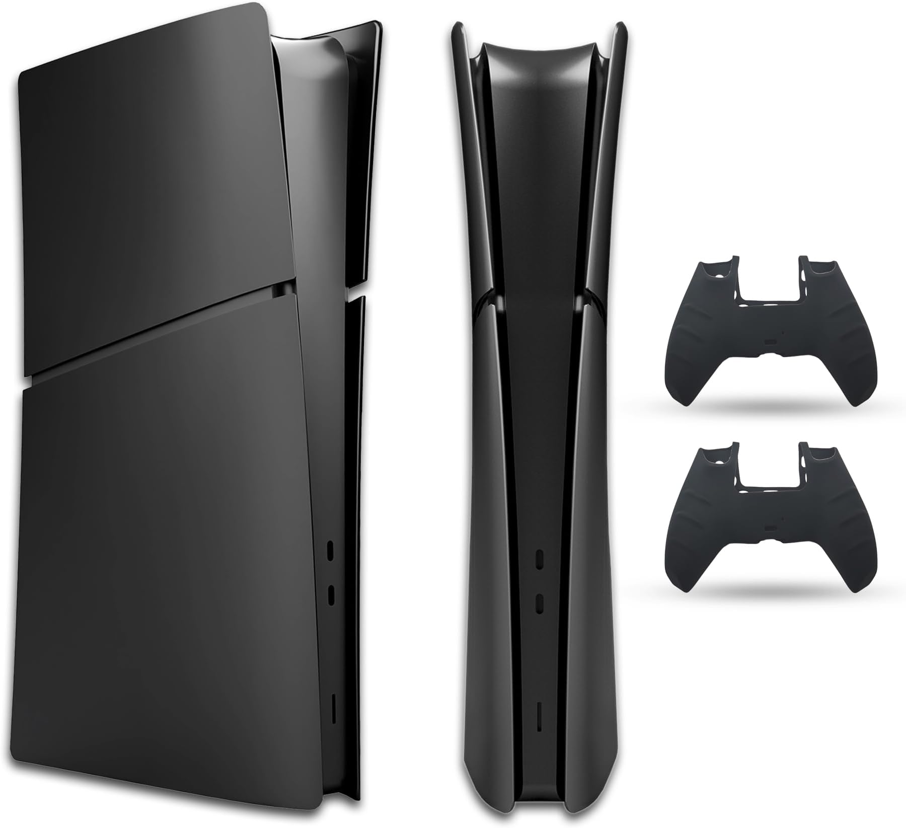 Amazon.com: Mcbazel Face Plates for PS5 Slim Digital Edition Only, Anti ...