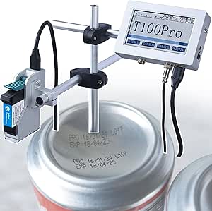 Amazon.com: Automatic Coding Machine,In Line Inkjet Coder,Industrial ...