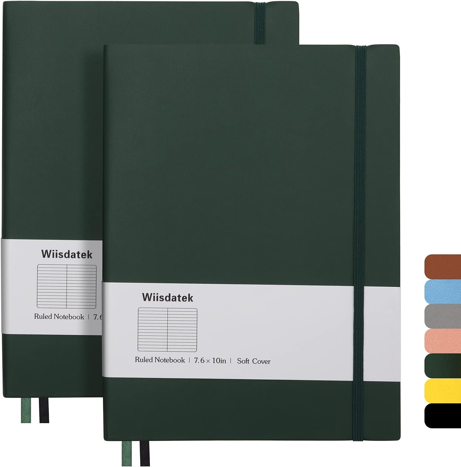 Amazon.com : Wiisdatek B5 College Ruled Notebooks - 2 Pack B5 Large ...