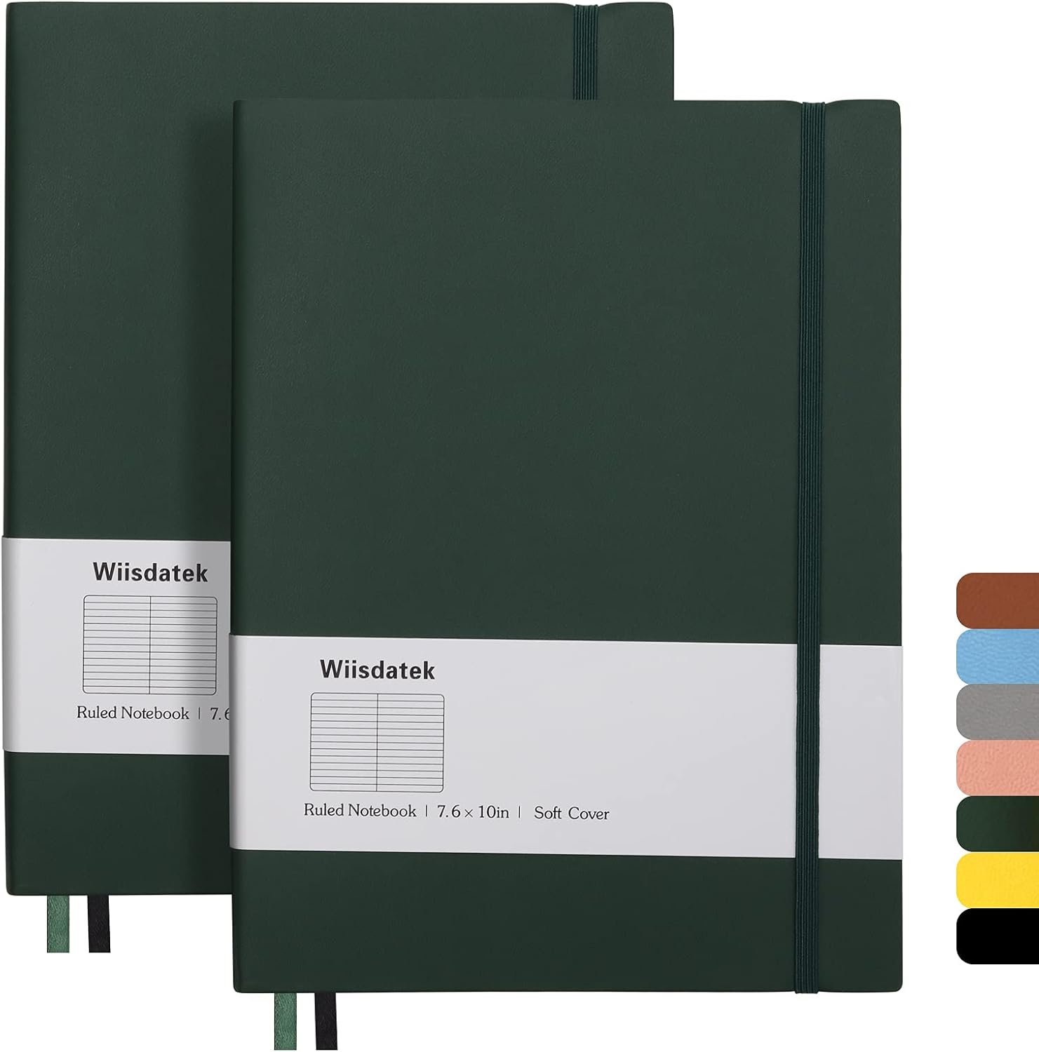 Amazon.com : Wiisdatek B5 College Ruled Notebooks - 2 Pack B5 Large ...