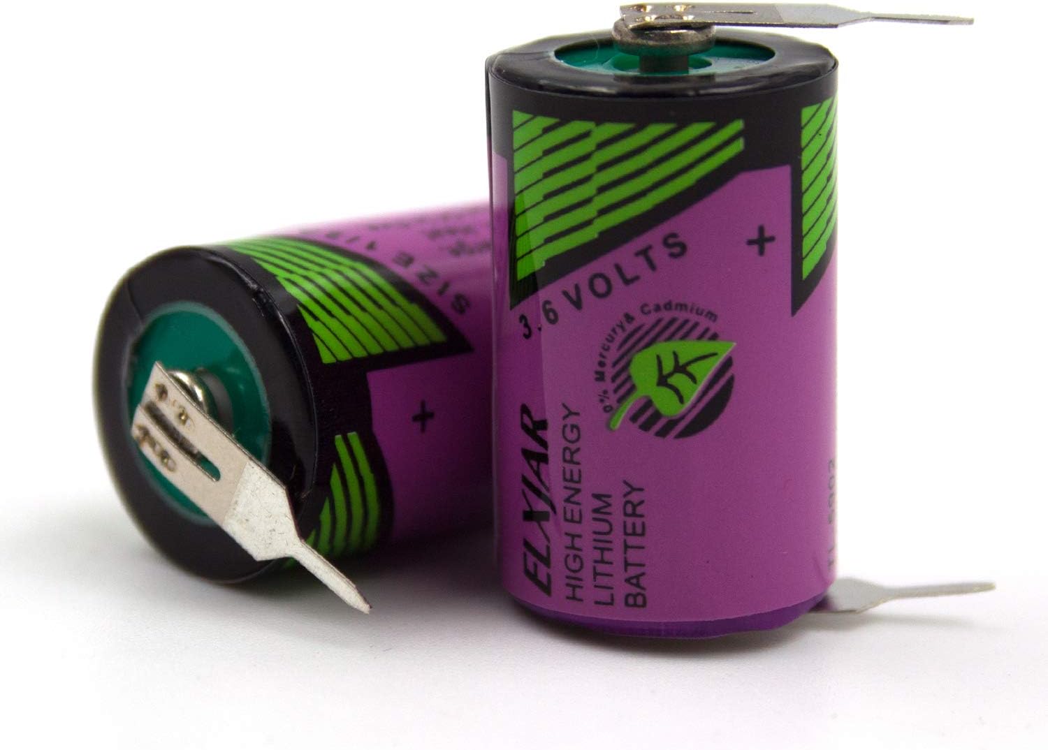 Amazon.com: elxjar (2-Pack) TL-5902/T 3.6V 1/2AA Lithium Thionyl ...