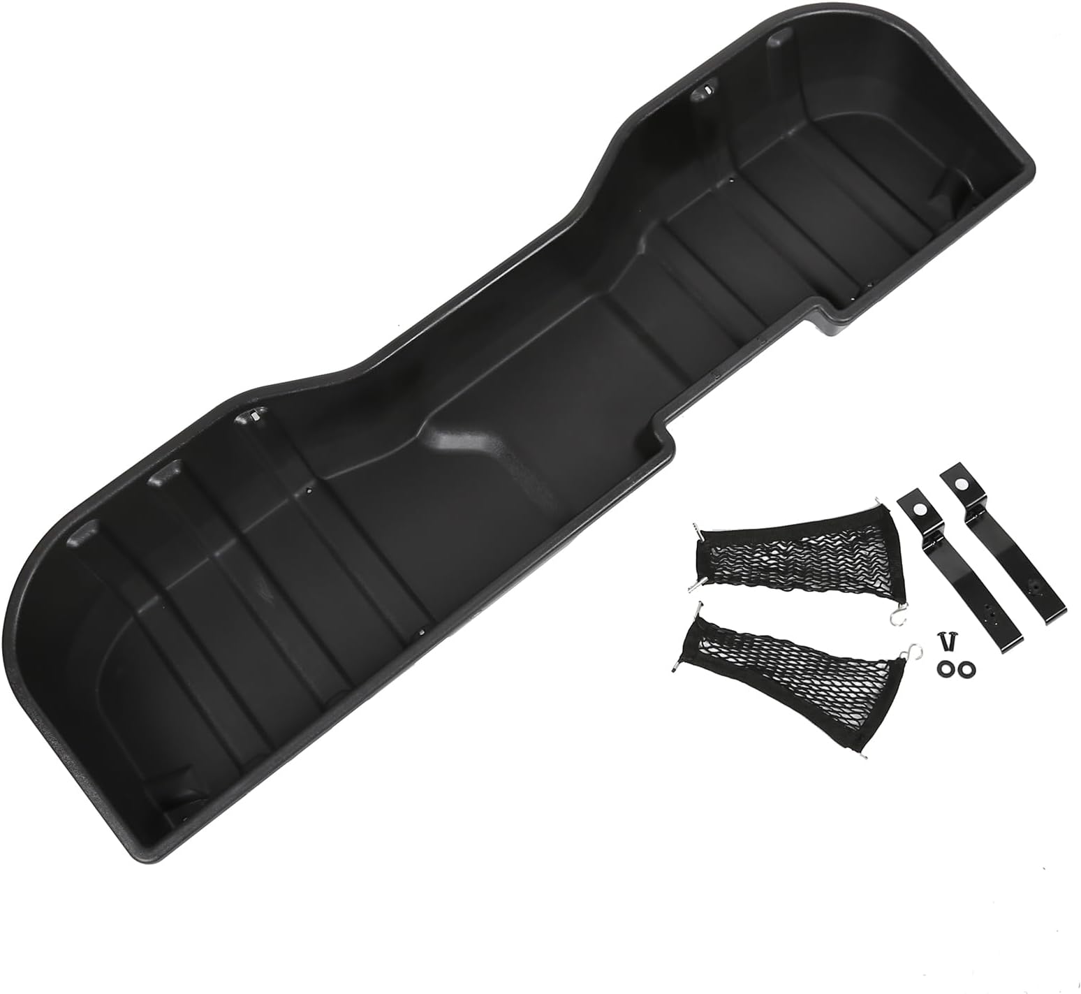 Amazon.com: Topline_autopart Black Gearbox Underseat Storage Cargo ...