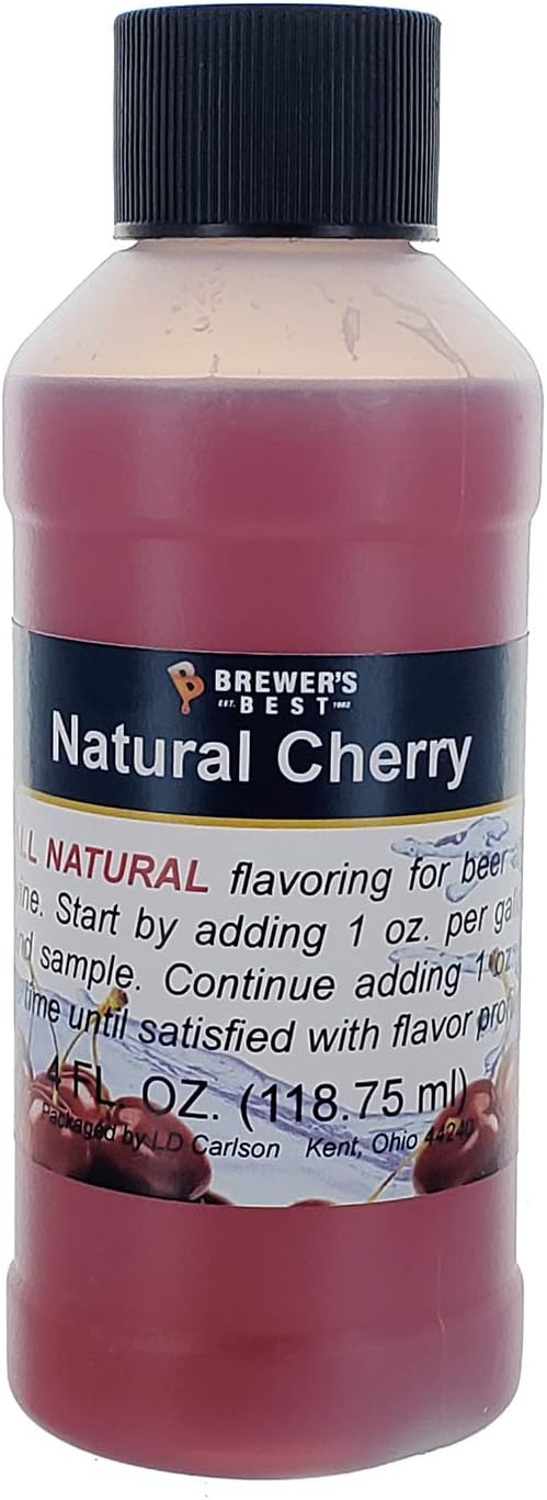 Amazon.com: Brewer's Best Natural Beer and Wine Fruit Flavoring (Cherry ...