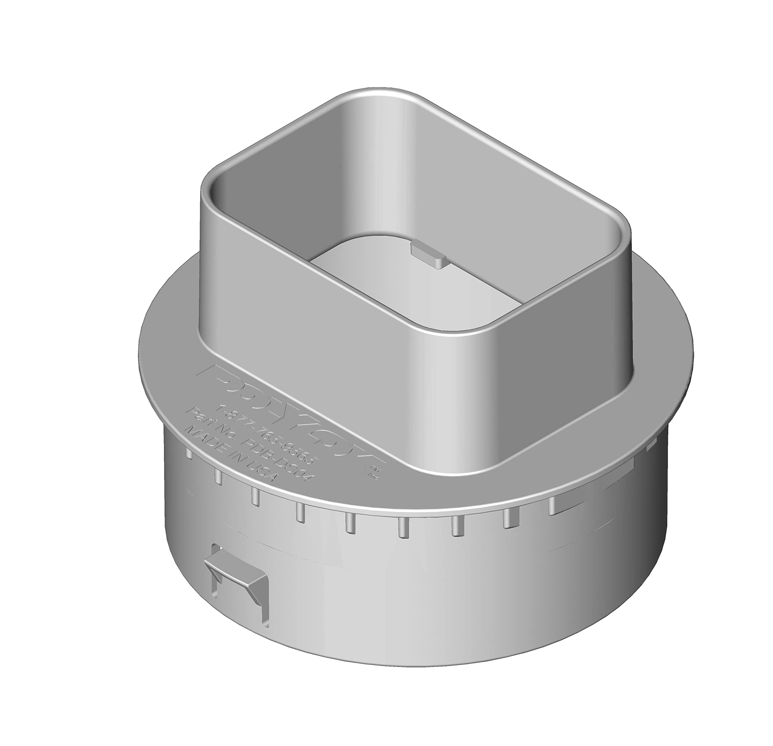 Polylok 6" Downspout Adapter (for 3"x4" downspouts) - Amazon.com