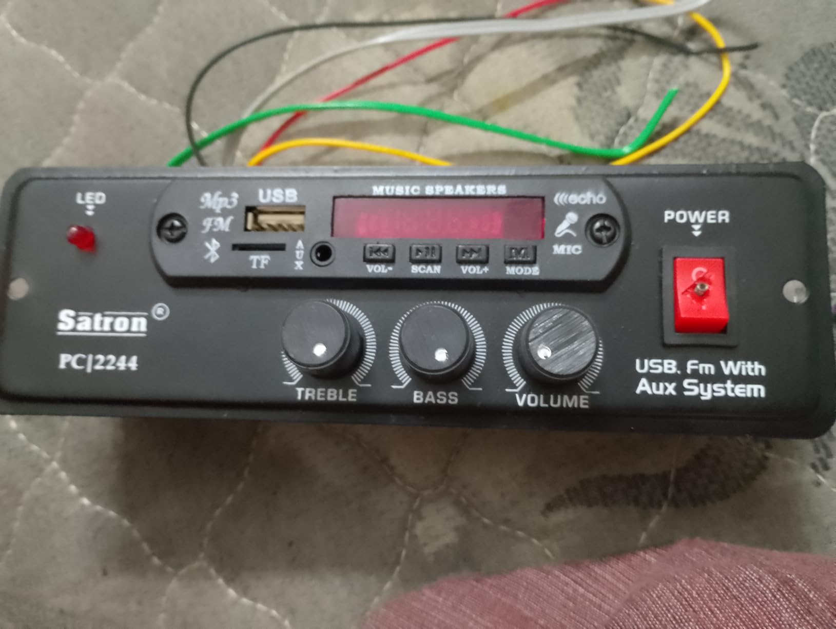 Electronic Spices Wireless Hi-fi Bluetooth MP3 USB FM Player Module ...