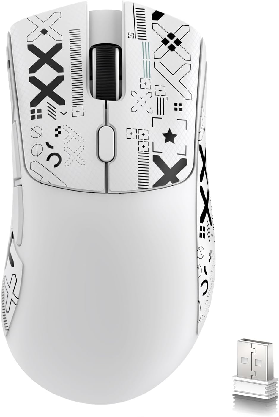 Amazon.com: AJAZZ AJ179 8K Wireless Gaming Mouse with RGB Magnetic ...