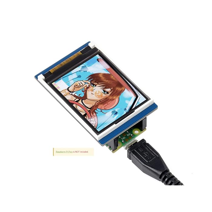 Buy waveshare 1.8inch LCD Display Module for Raspberry Pi Pico ...