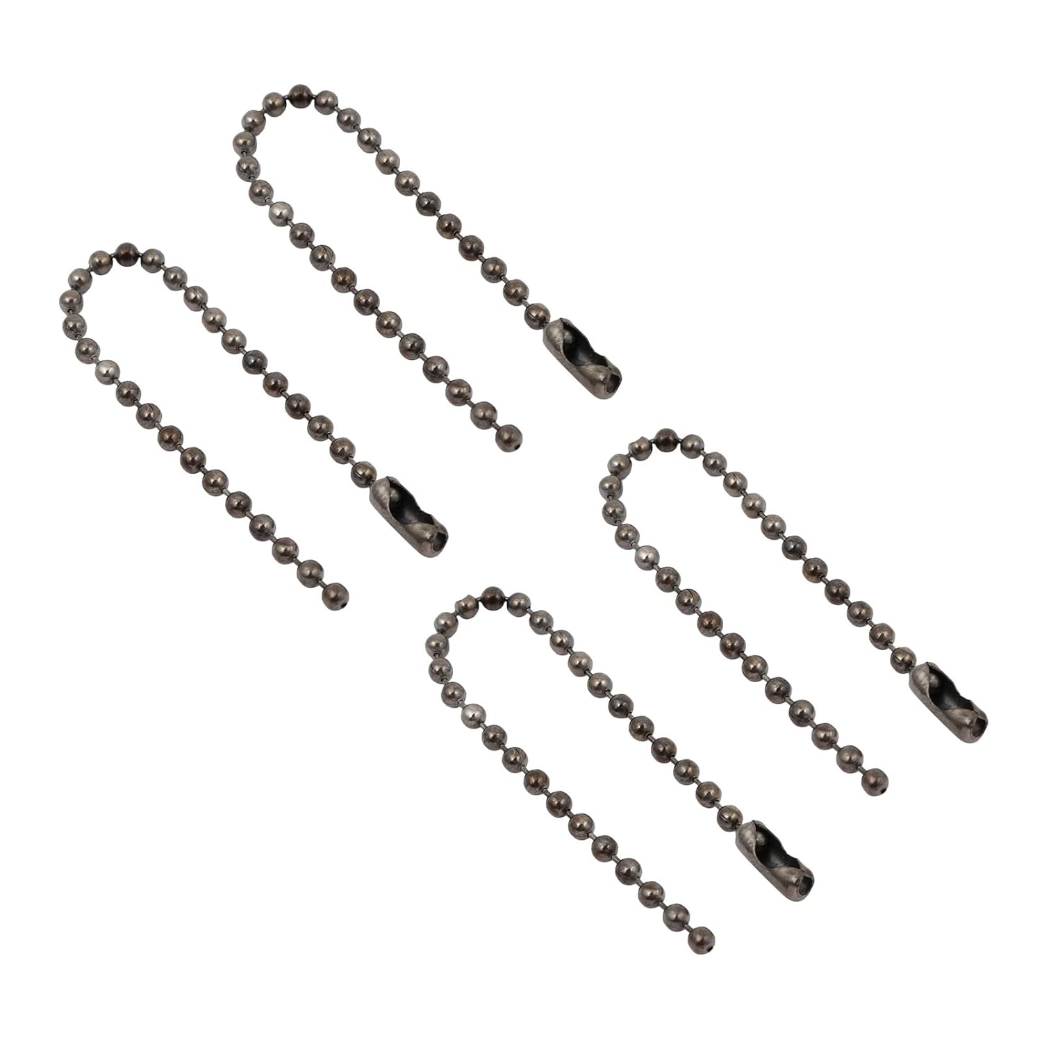 Amazon.com: YOKIVE 4 Pcs Ball Chain, Bead Extension Keychain Cord with ...