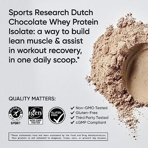 Sports Research Whey Protein - Sports Nutrition Whey Isolate Protein ...