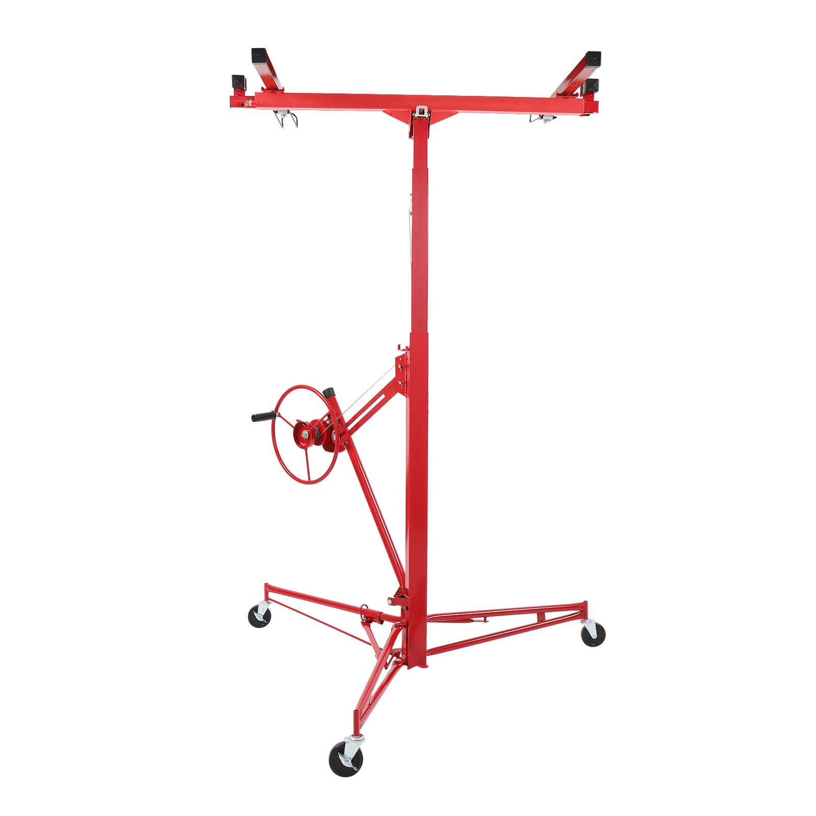 VINGLI 11 FT Drywall Lift Portable Sheetrock Lift Rolling Panel Hoist ...