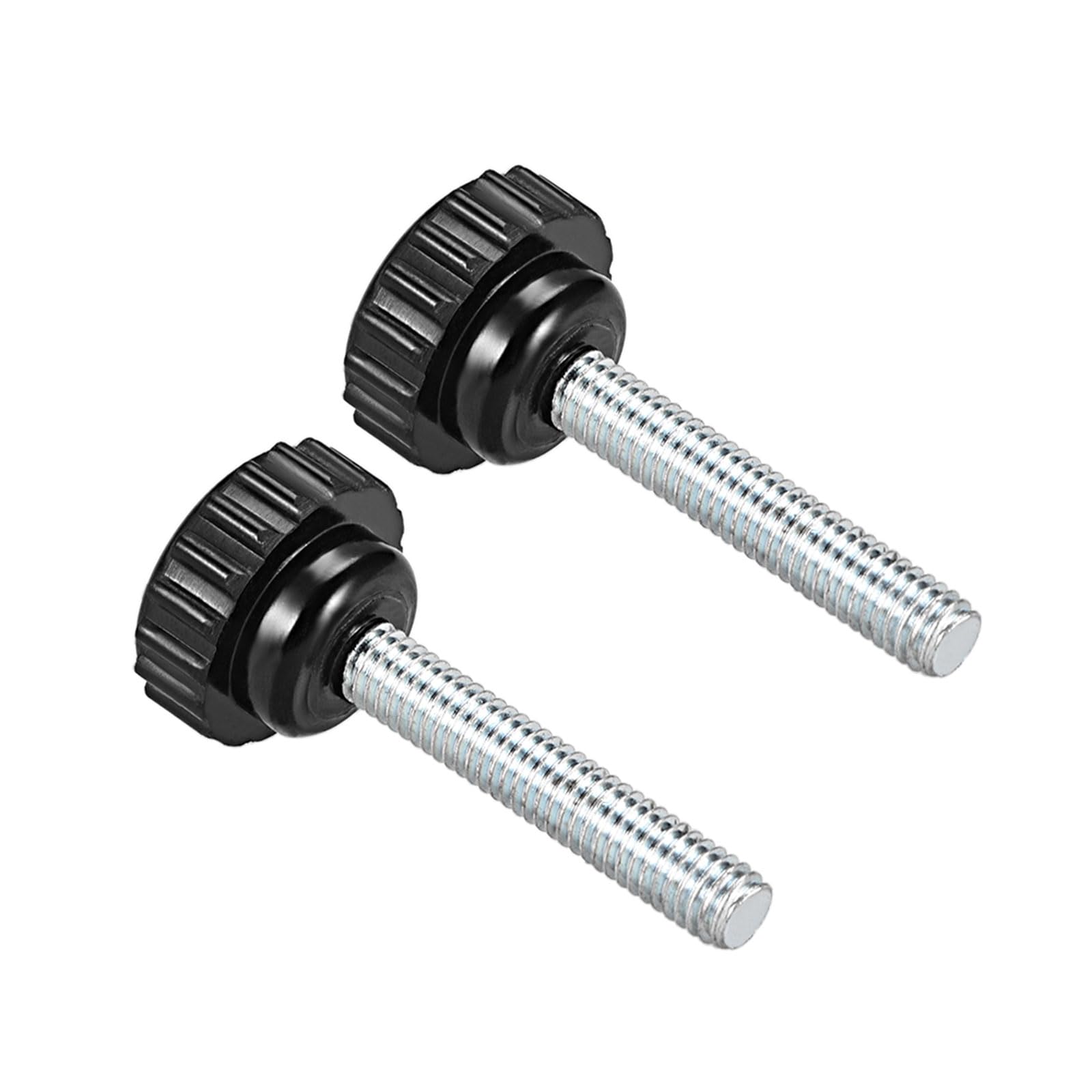 CoCud Knurled Clamping Knobs, M6 x 40mm Male Thread 21mm Head ...