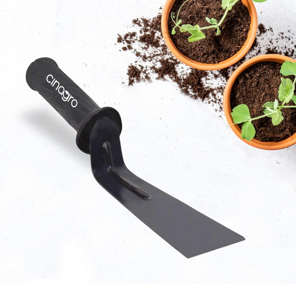 Cinagro Gardening Khurpi 3-inch Metal Blade, Tools for Soil Tilling ...