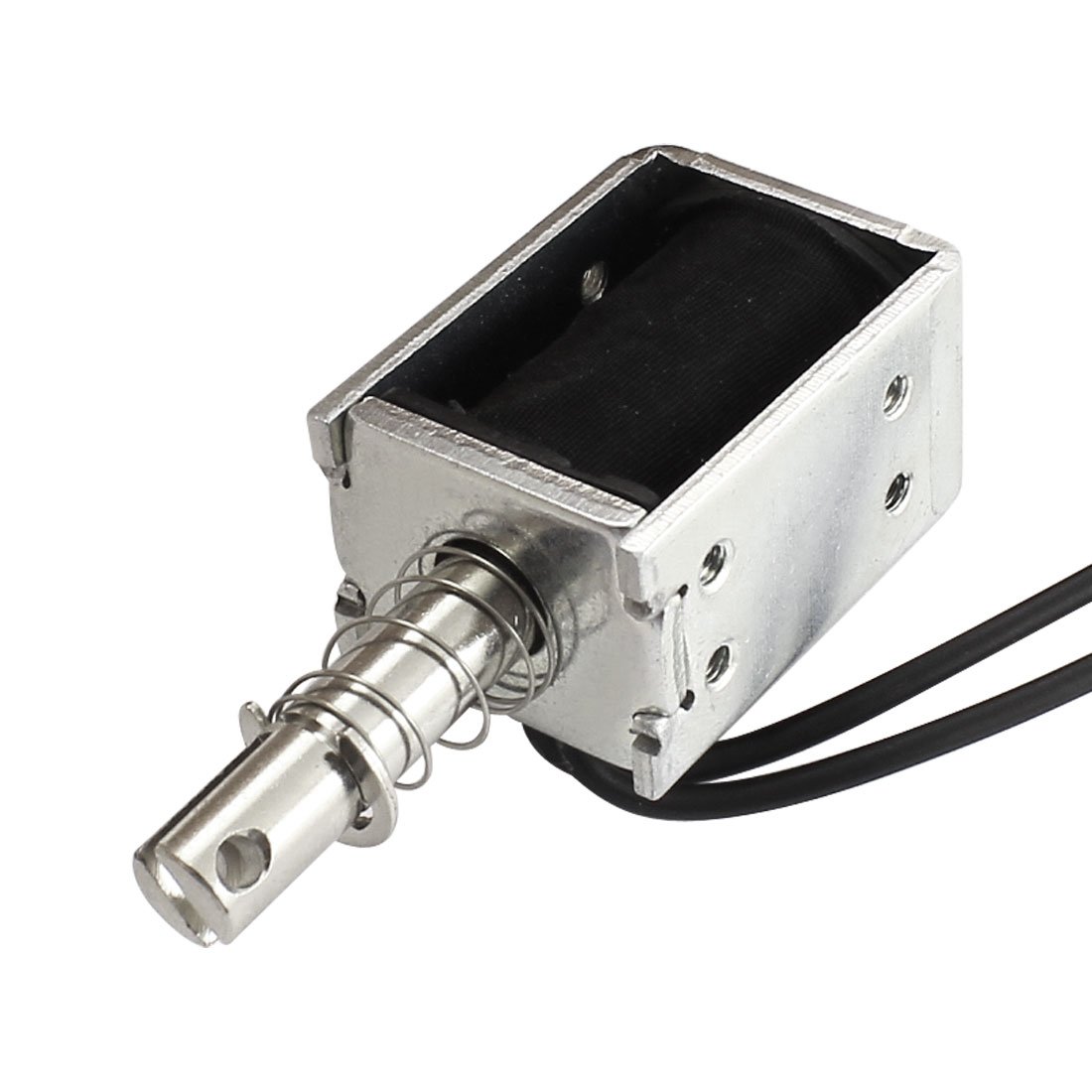 Sourcingmap AC220V 6mm Stroke 100g Force Pull Linear Motion Solenoid ...