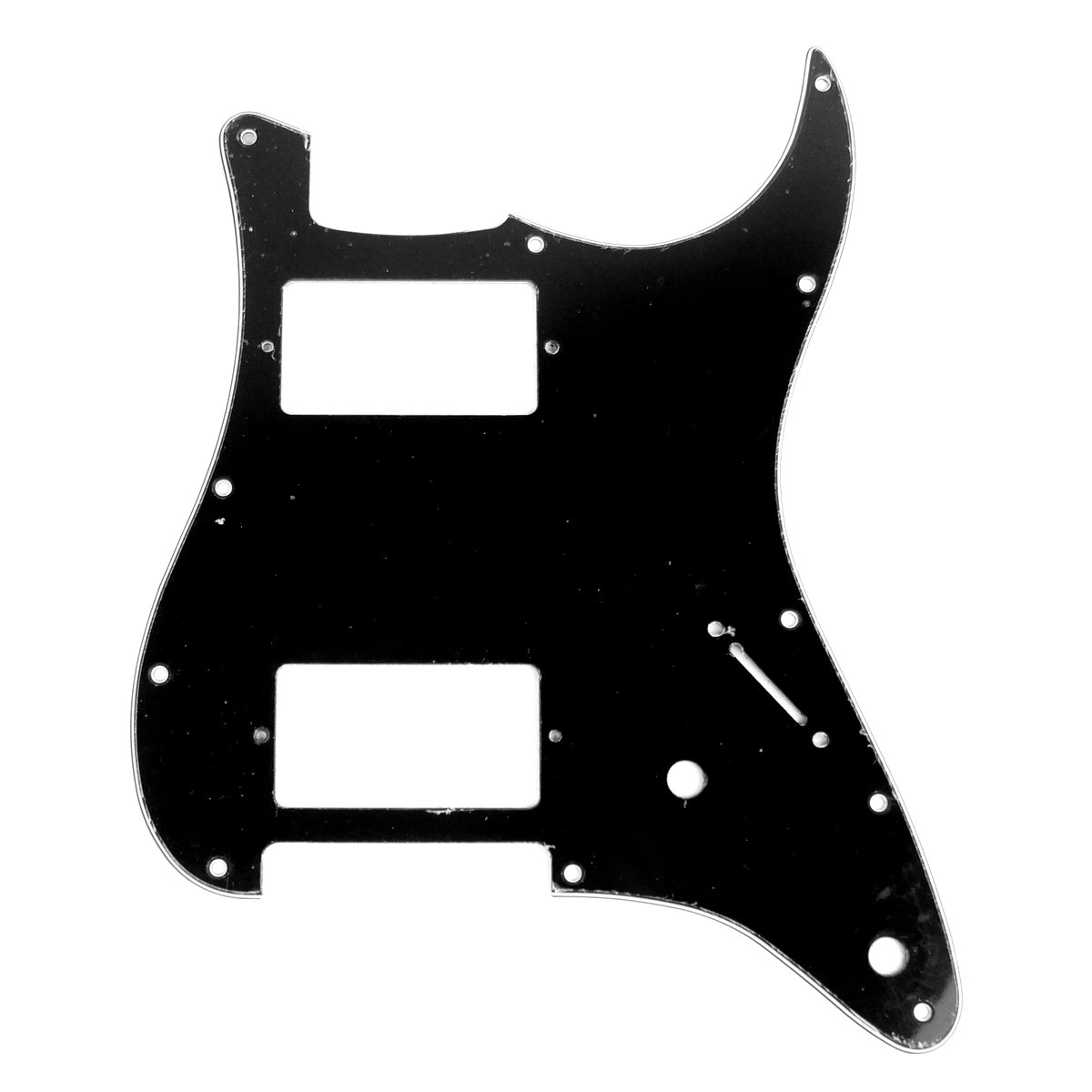 Amazon.com: Custom Strat style HH Layout Guitar Pickguard 2-control ...