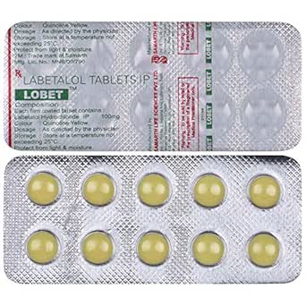 Lobet 100 - Strip of 10 Tablets : Amazon.in: Health & Personal Care