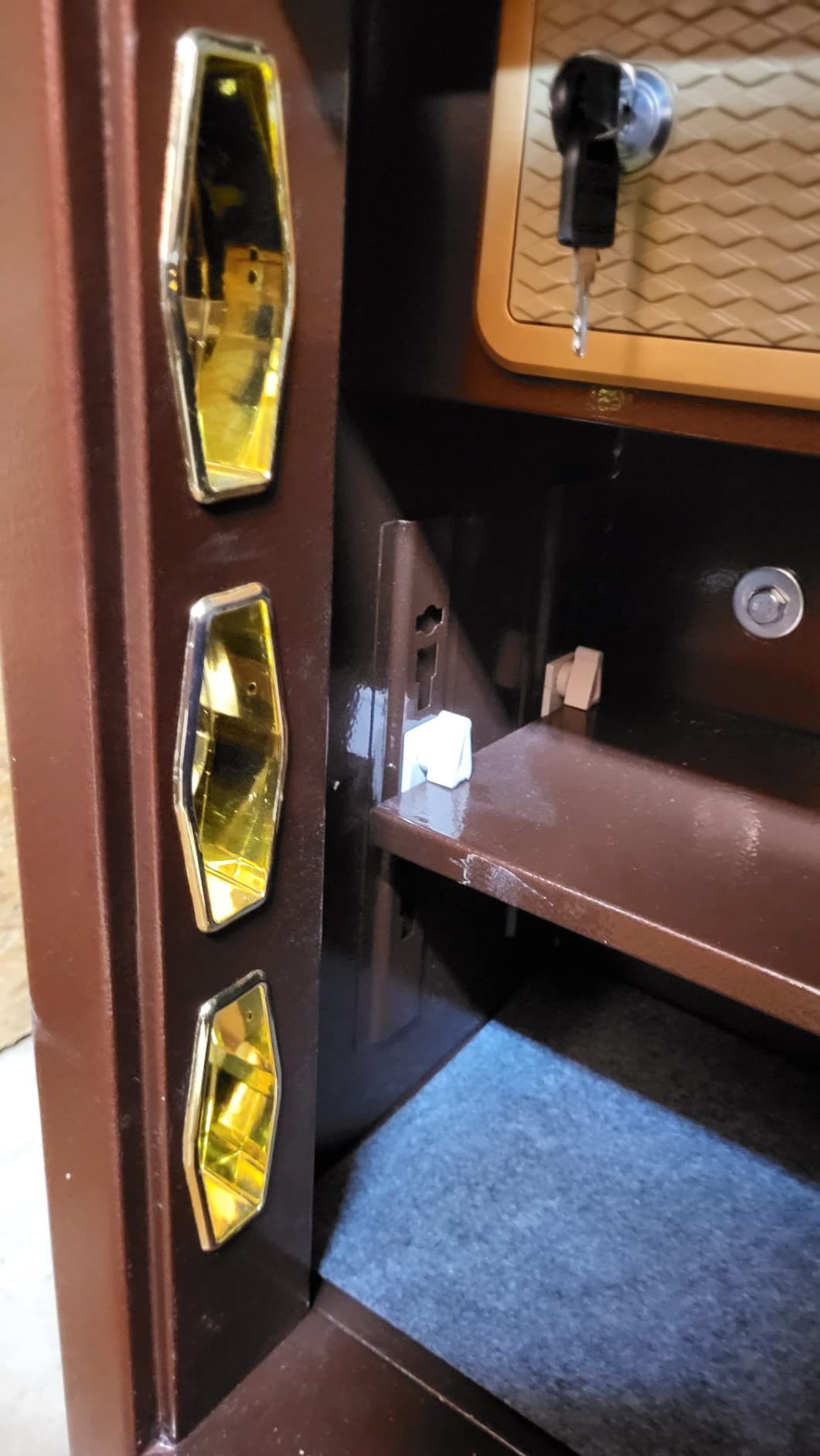 $27/mo - Finance Safe Box, ADIMO 2.8 Cubic Feet Safe, Weighted Cabinet ...