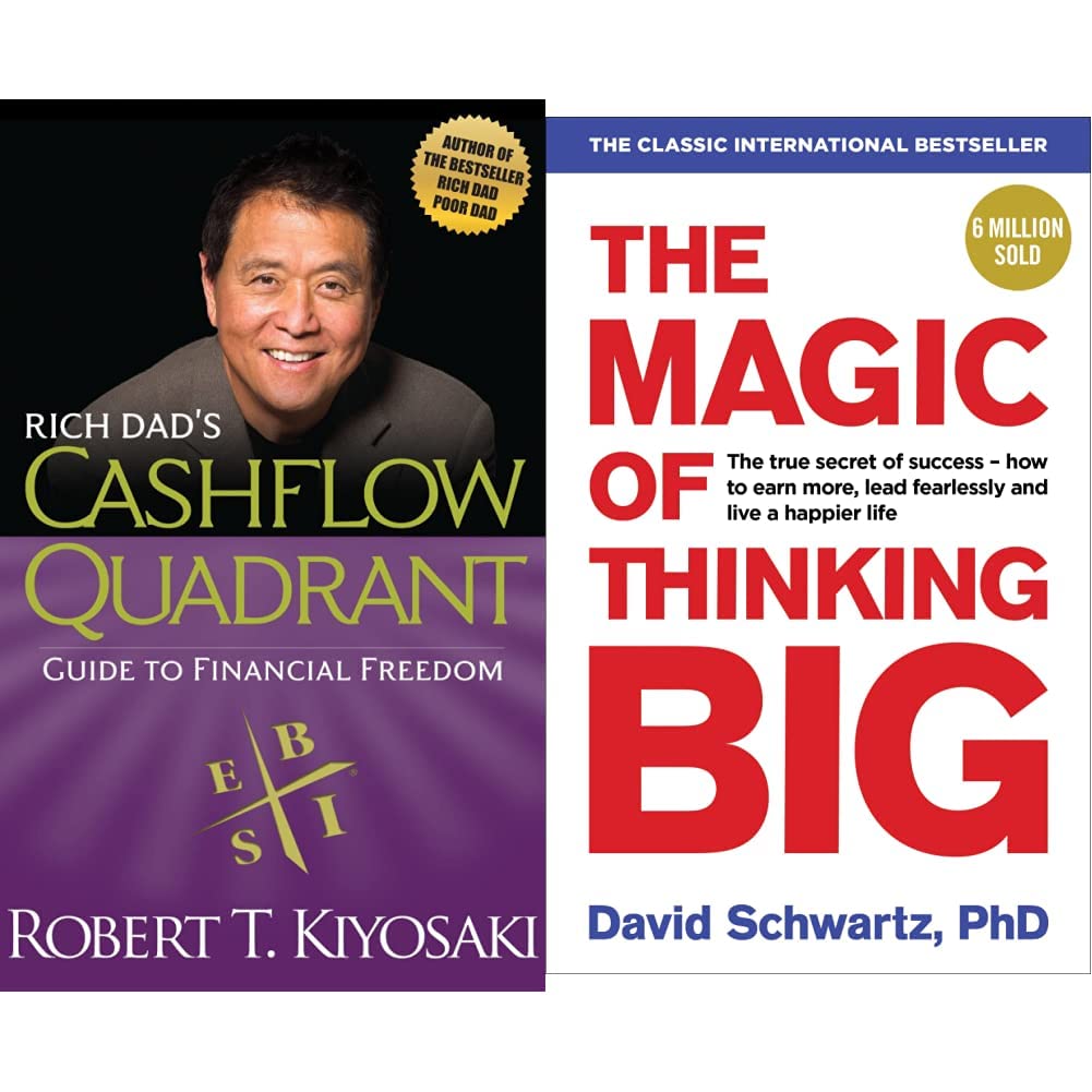 Rich Dads Cashflow Quadrant+The Magic of Thinking Big : Amazon.in: Books