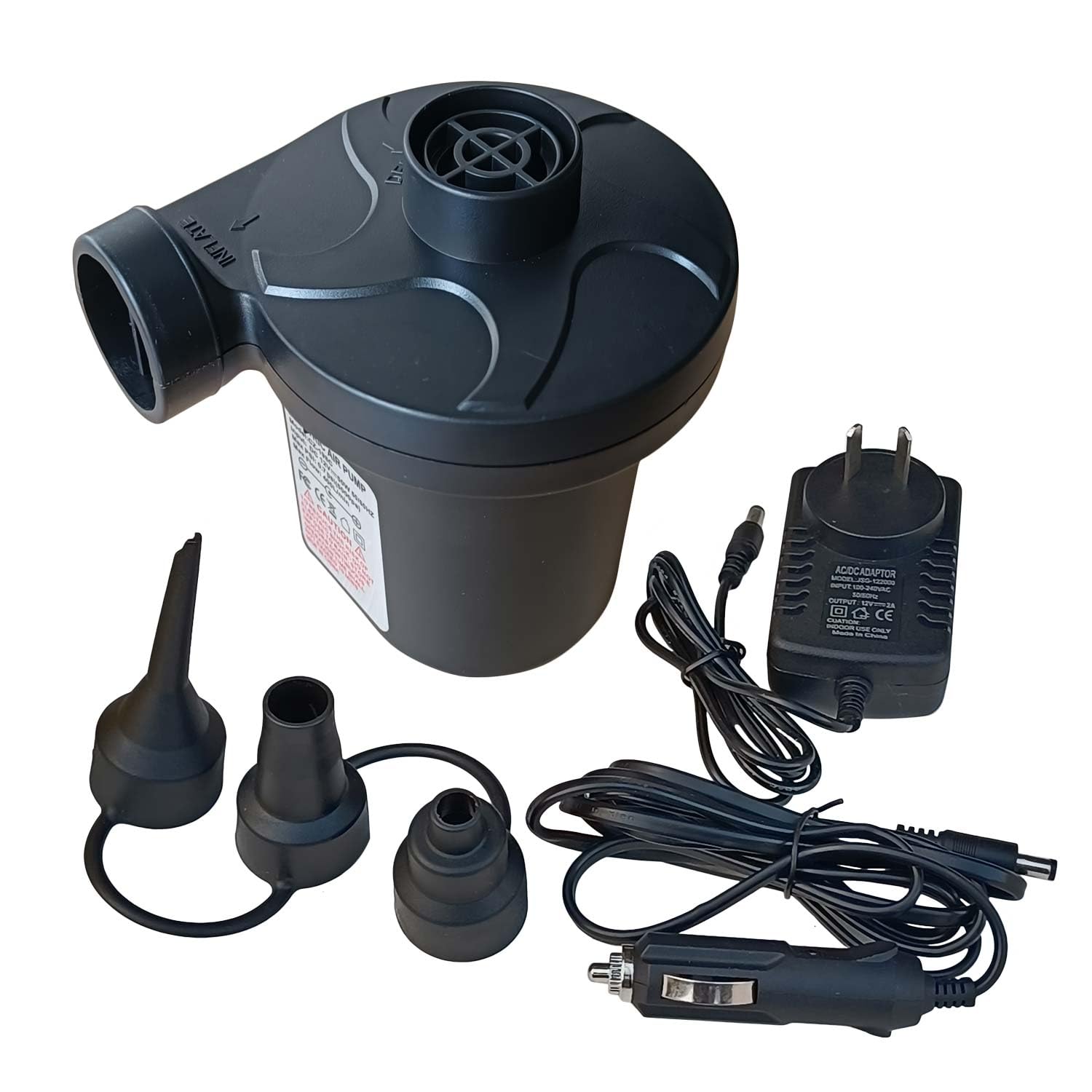 Electric Air Pump Air Mattress Portable Pump for Inflatables Couch ...
