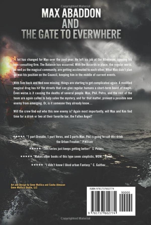 Snapklik.com : Max Abaddon And The Gate To Everwhere: A Max Abaddon Novel