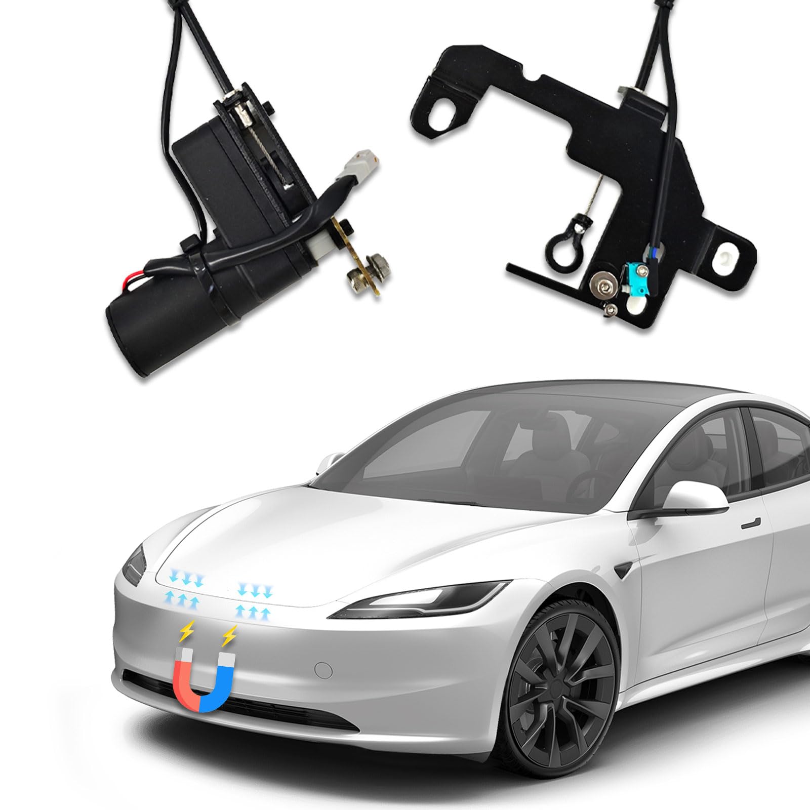 Amazon.com: Lapvier Power Frunk Soft Close Replacement for Tesla Model ...