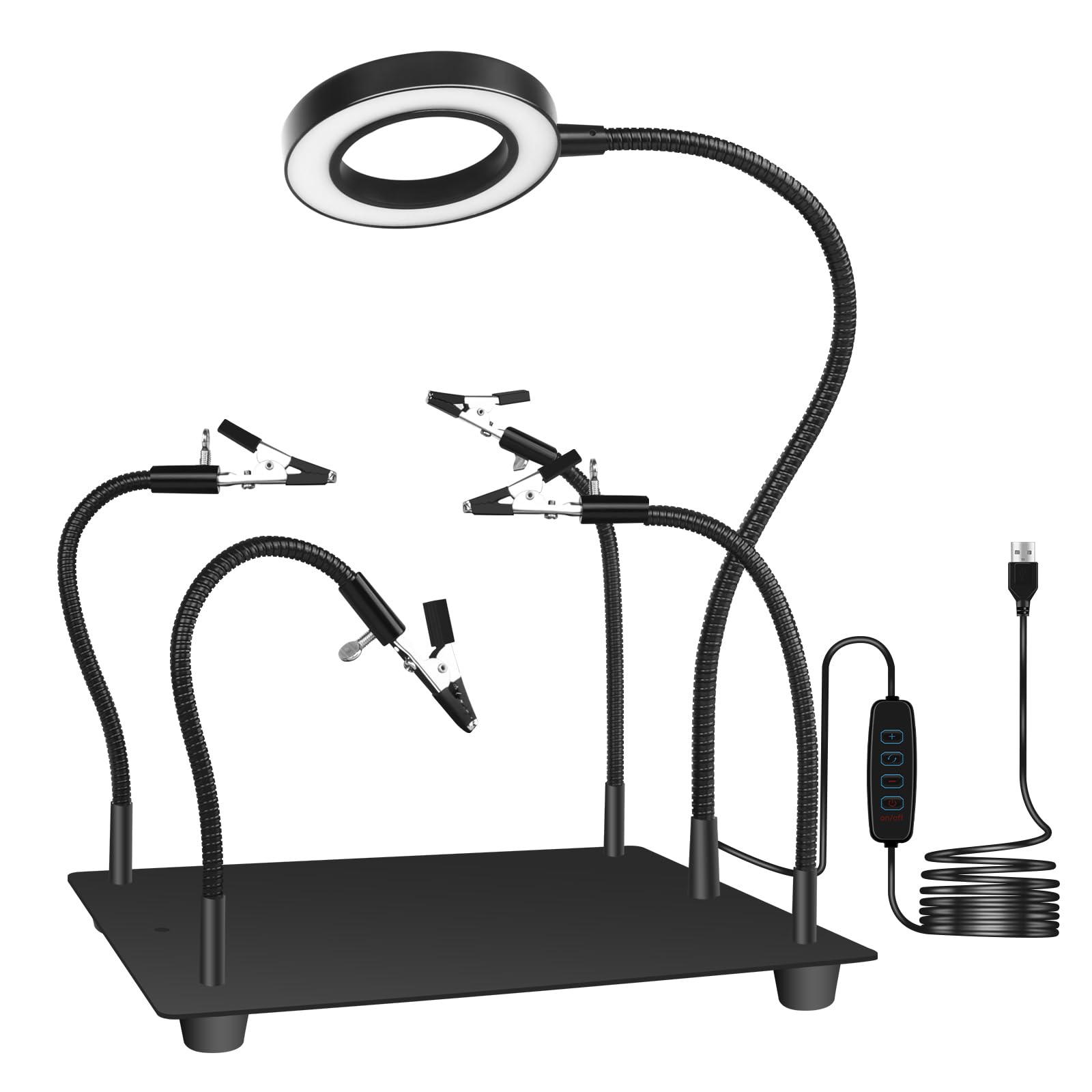 Snapklik.com : Magnetic Helping Hands Soldering, Soldering Station