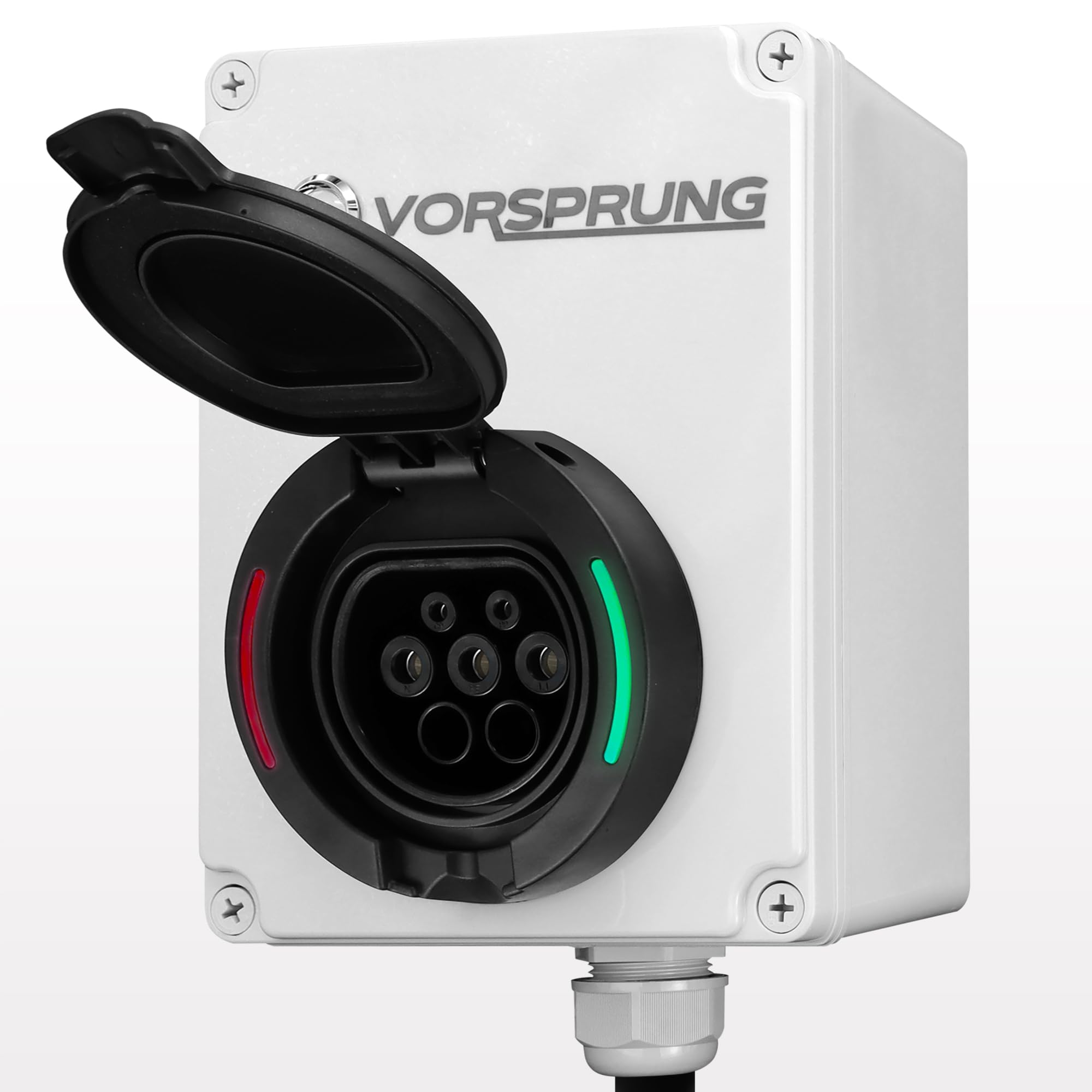 Buy VORSPRUNG® VoltStation WHITE Socket EV Charger Charging Wall Box ...
