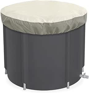 Amazon.com: Sobana Outdoor Ice Bath Cover Ice Water Therapy Cold Plunge ...