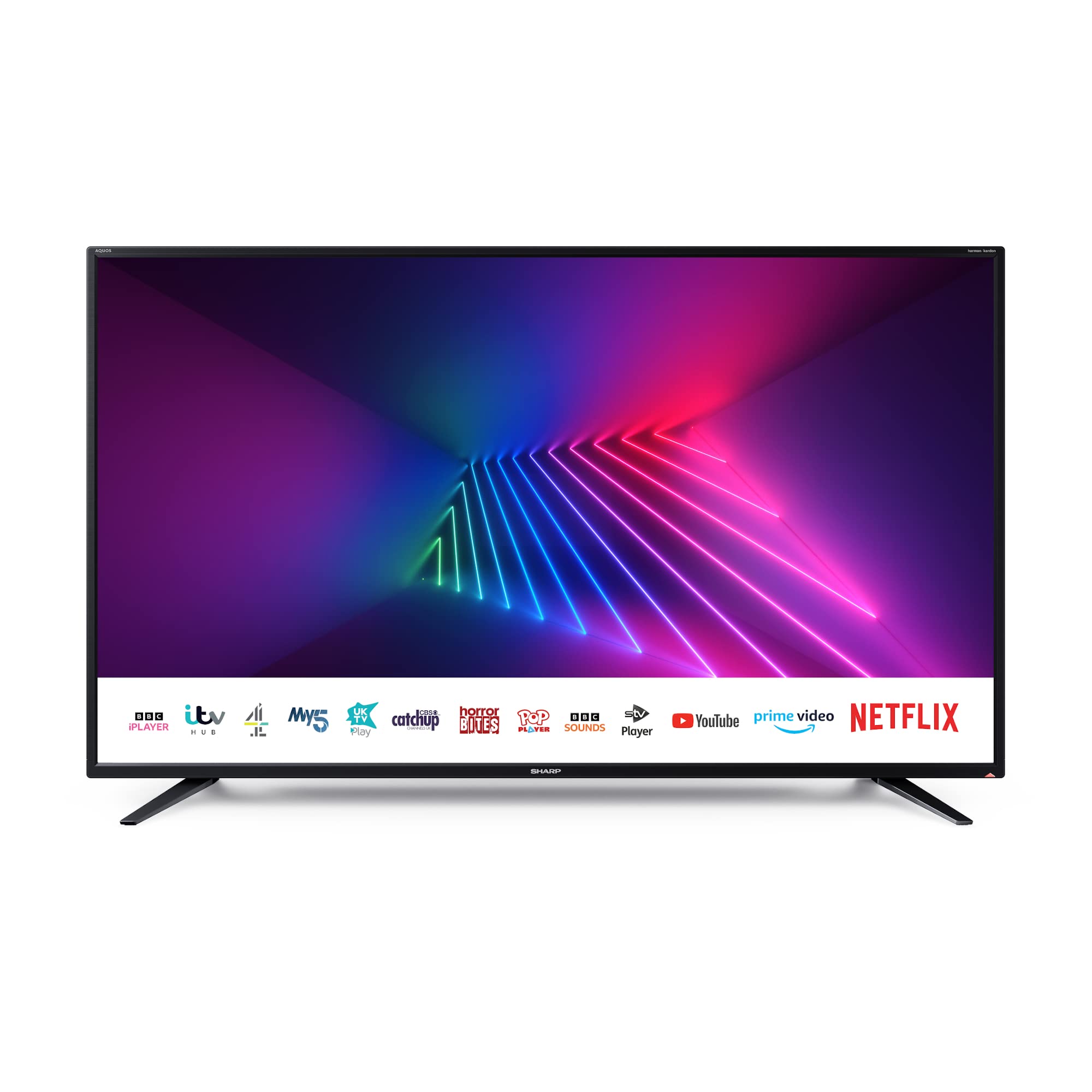 Buy SHARP43EH2K 43 Inch 4K Ultra HD Smart LED TV With HDR Freeview