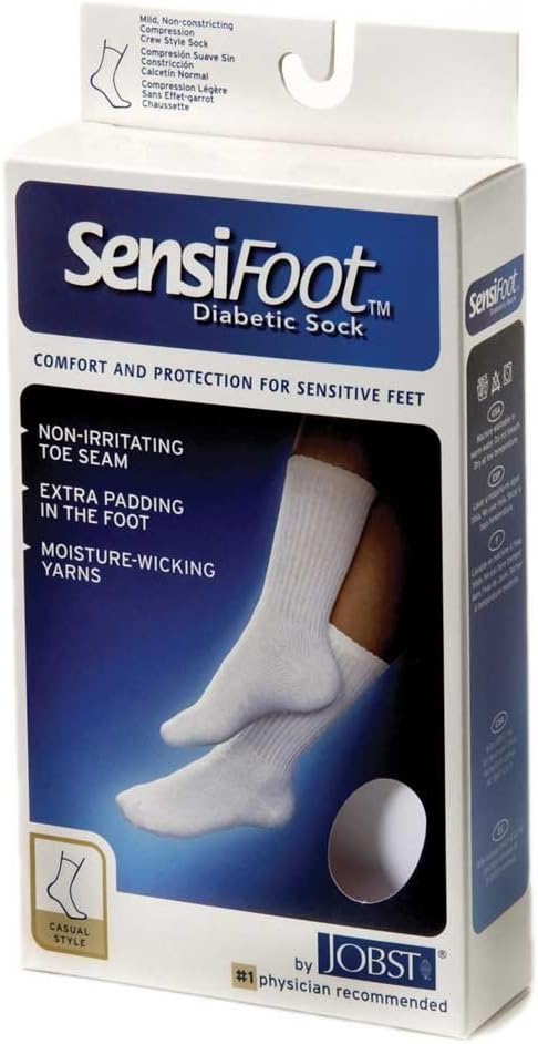 Amazon.com: JOBST 110839 SENSIFOOT Crew 8/15XL : Health & Household