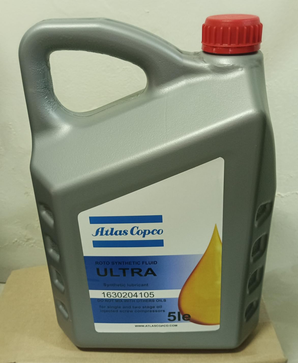 Buy Atlas Copco - Roto Synthetic Fluid ULTRA - 5 Litre - 1630204105 ...
