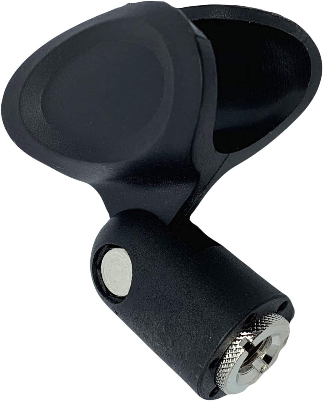 MainCore Microphone Clip Clamp Holder for Mic Stand with Screw Adapter ...