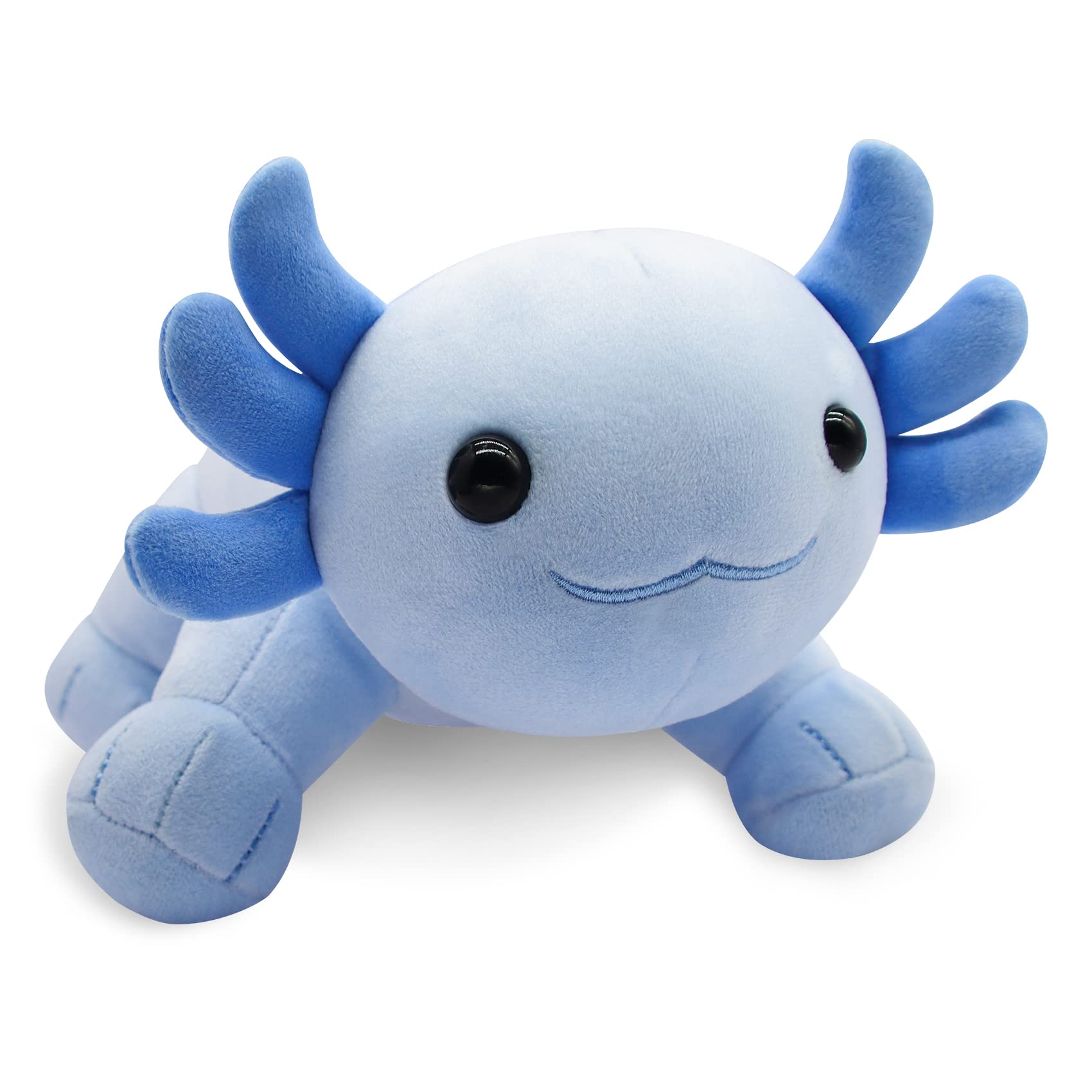 Buy Mowatusy Axolotl Plush 10 Inch Blue Axolotl Plushies, Axolotl ...