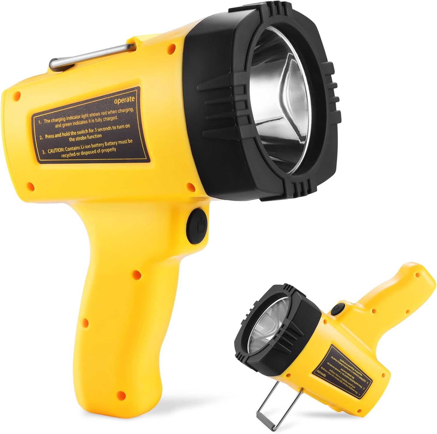 Spotlight,200000 Lumen Lightweight LED Handheld Flashlight with IPX4 ...