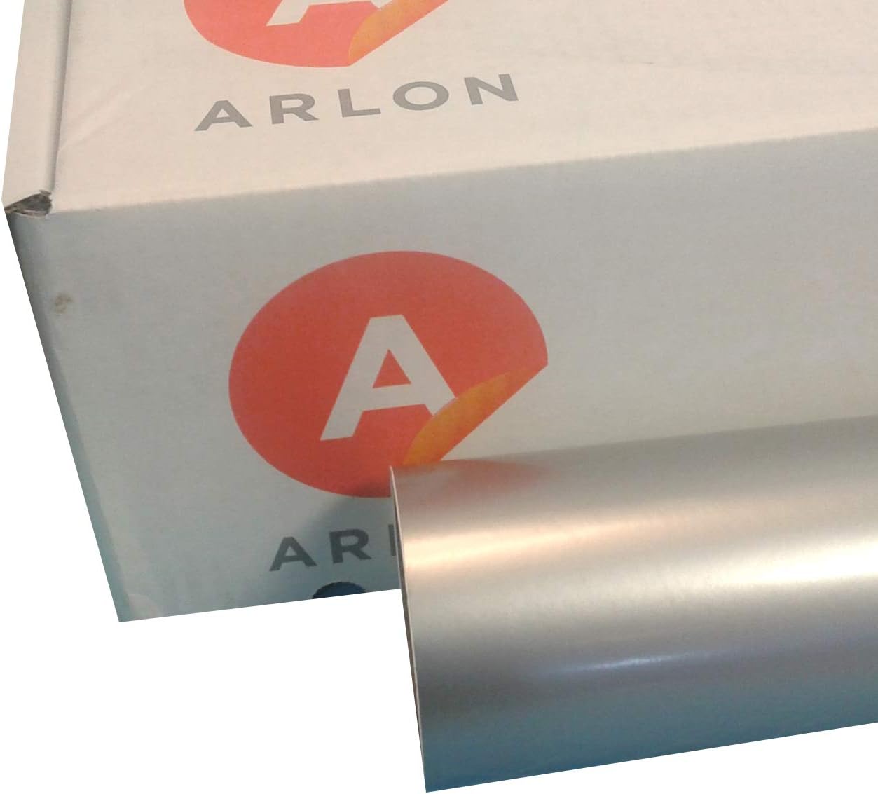 Amazon.com: 24" x 30 Ft Roll of Silver Metallic Arlon 5000 Vinyl for ...
